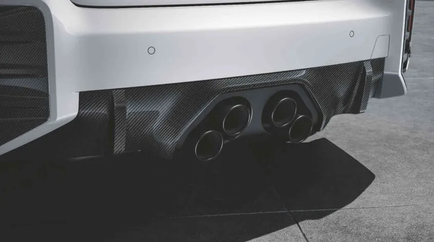 Titanium Tailpipe Trim Module Kit Exhaust - BMW Group Australia