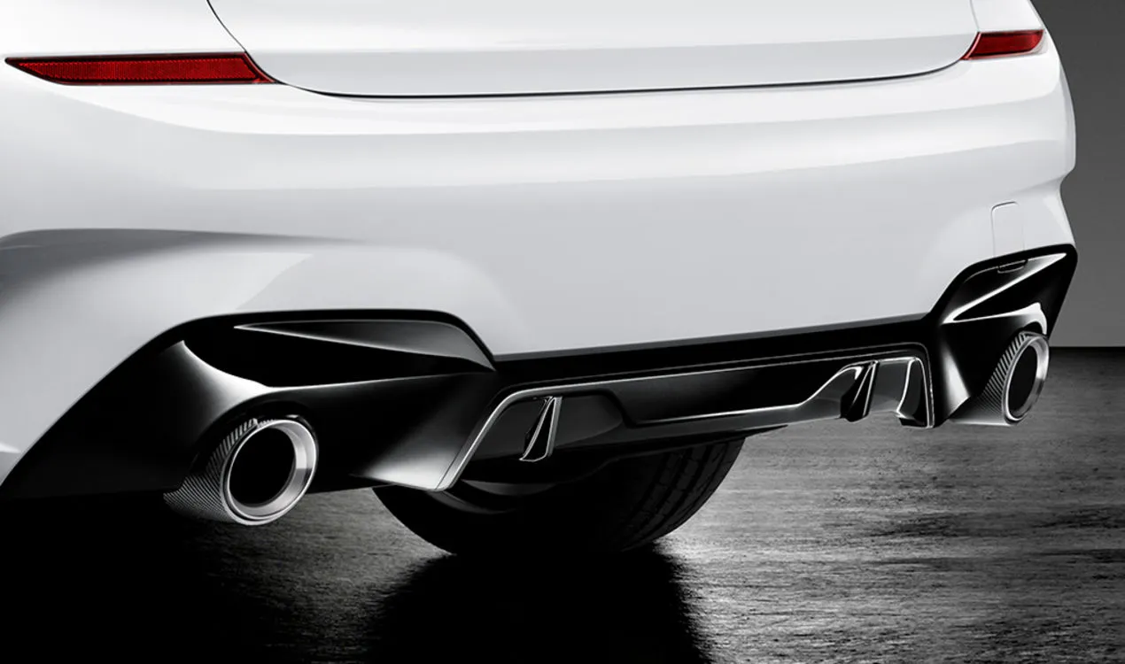 M Performance Gloss Black Rear Diffuser - Brisbane BMW | Official BMW Store