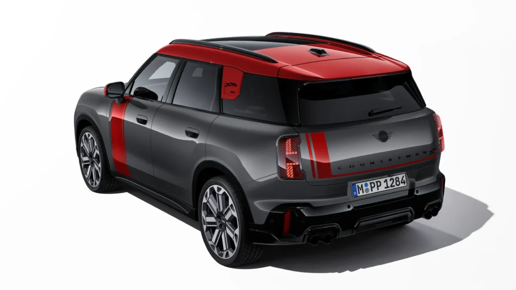 MINI JCW Rear Decals - Brisbane MINI Garage | Official MINI Garage Store