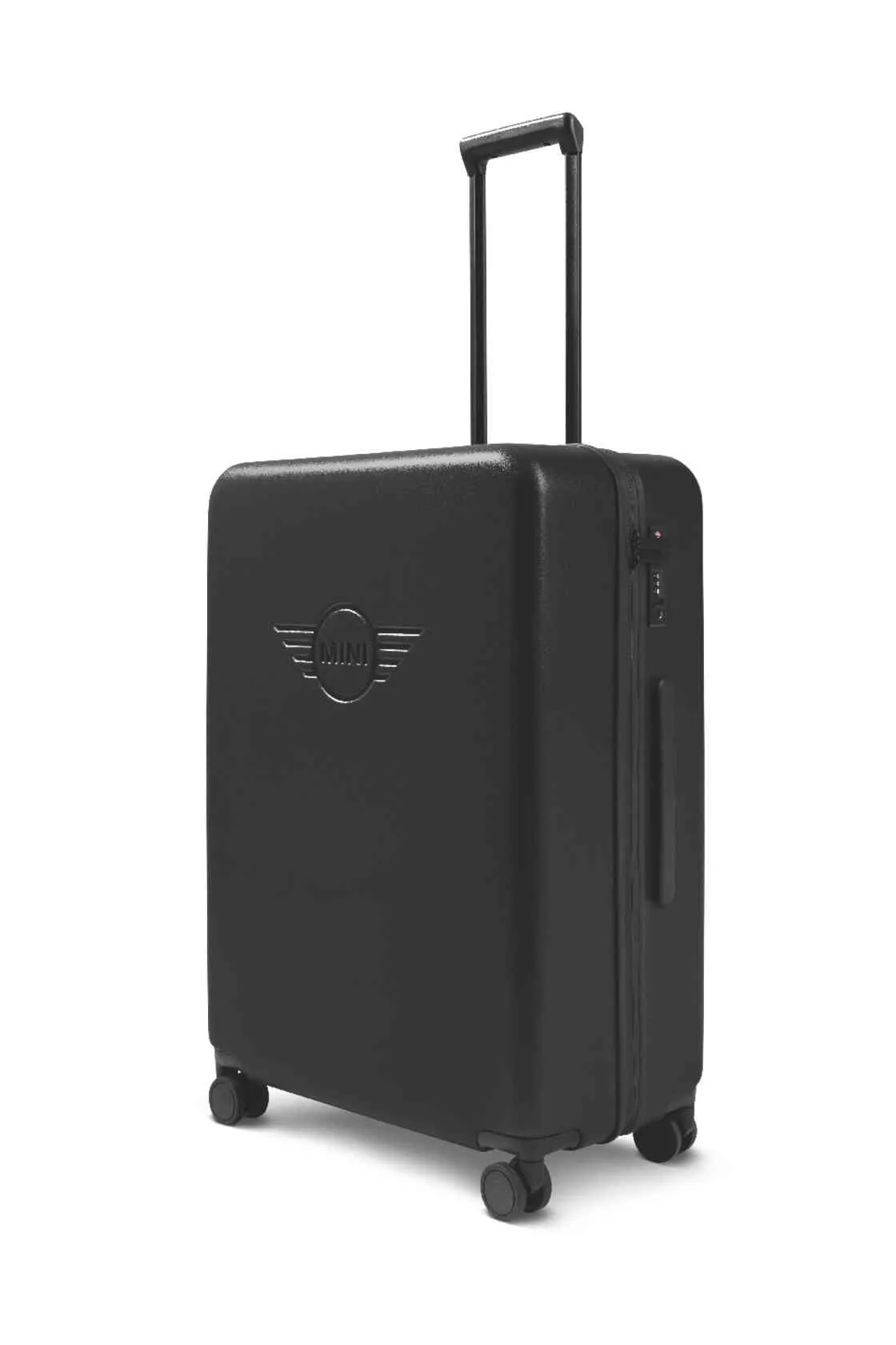 Genuine Trolley Spinner Wing Logo Debossed Hard Case Black Luggage ...